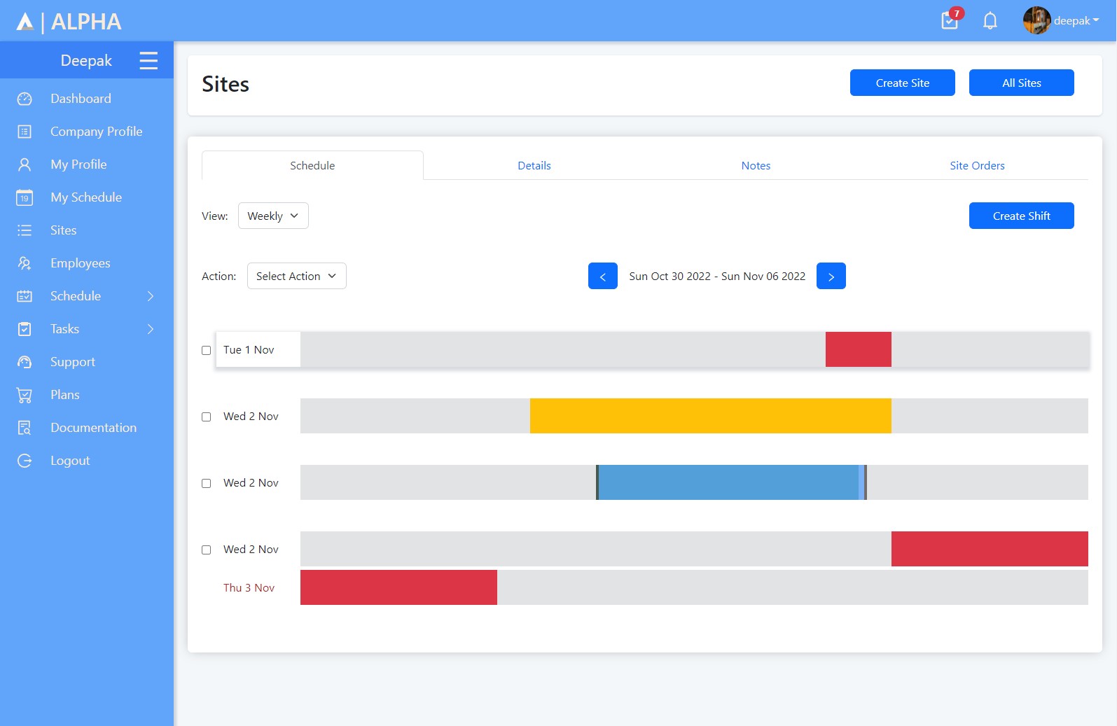 Alpha Scheduling - Fastest Scheduling Software